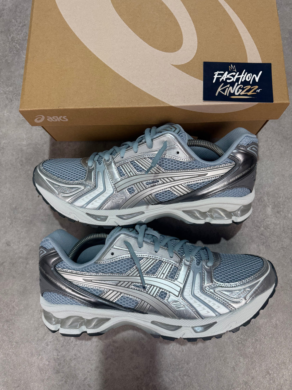 Asics Gel Kayano 14 - Dolphin Grey/Pure Silver – Fashion k
